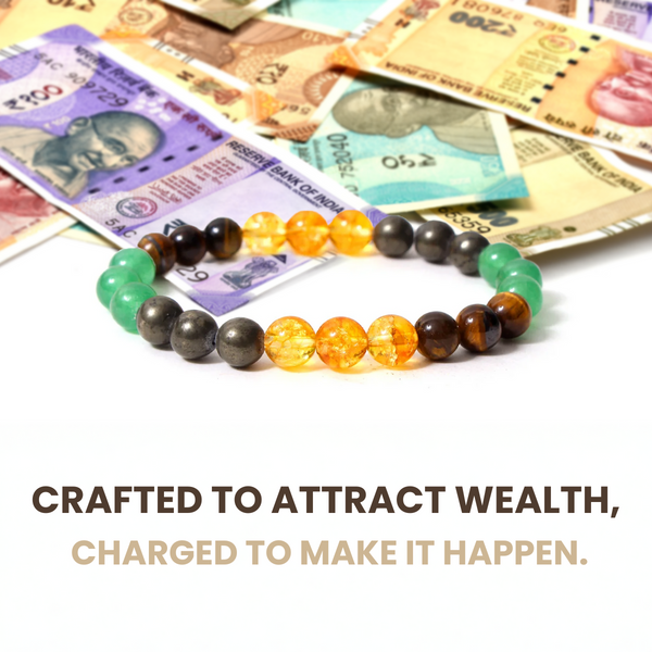 Scientific Money Magnet Bracelet—Wealth Creator & Growth Amplifier